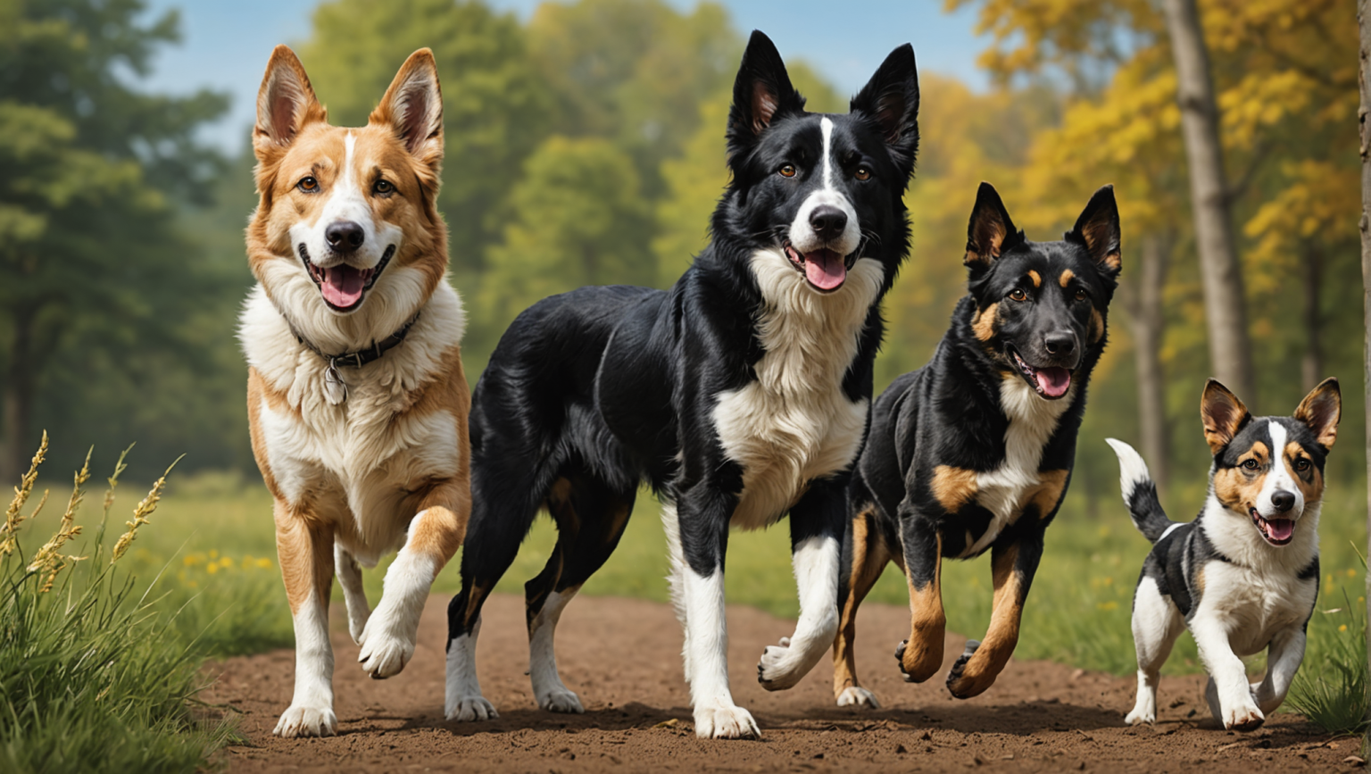 Top 10 des chiens aventuriers : Les races qui adorent courir et explorer